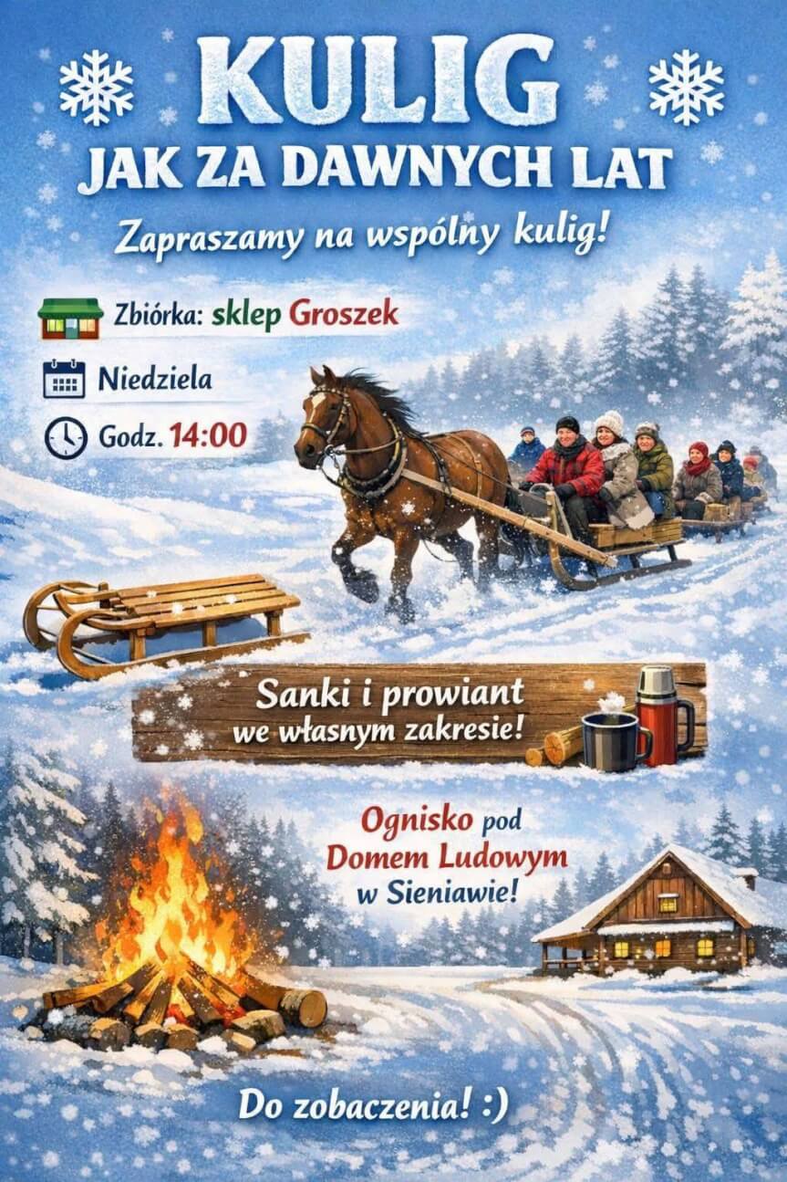 Kulig jak za dawnych lat