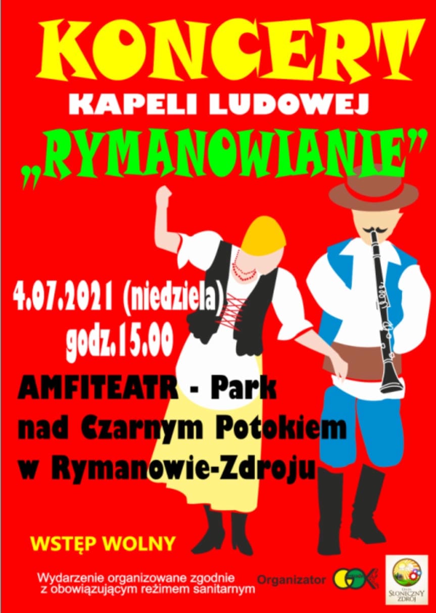Koncert kapeli ludowej Rymanowianie
